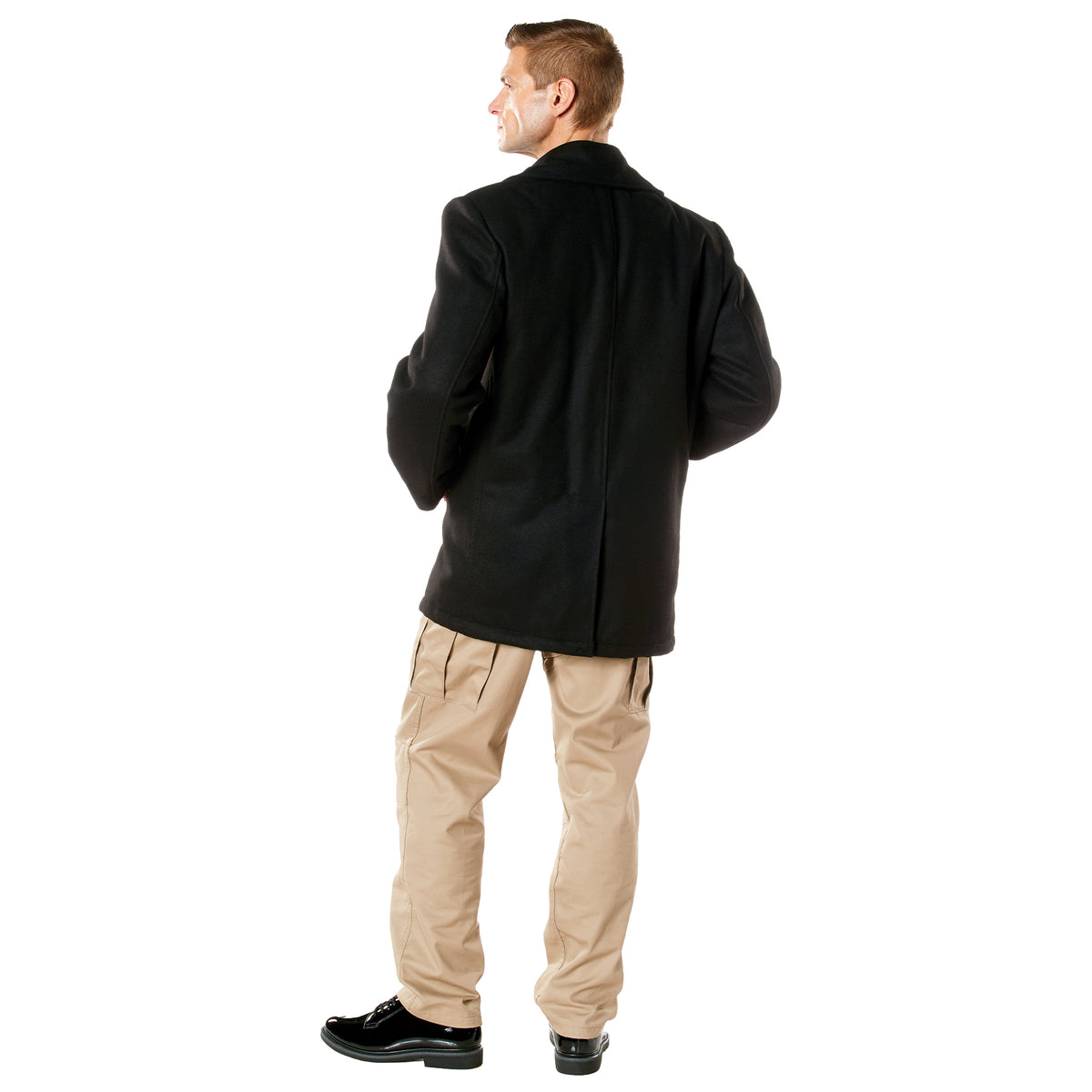 Naval Heritage Pea Coat Black – SERGEANT BEN ARMY NAVY STORE