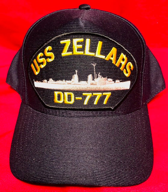 USS ZELLARS DD-777 Cap SALE! – SERGEANT BEN ARMY NAVY STORE